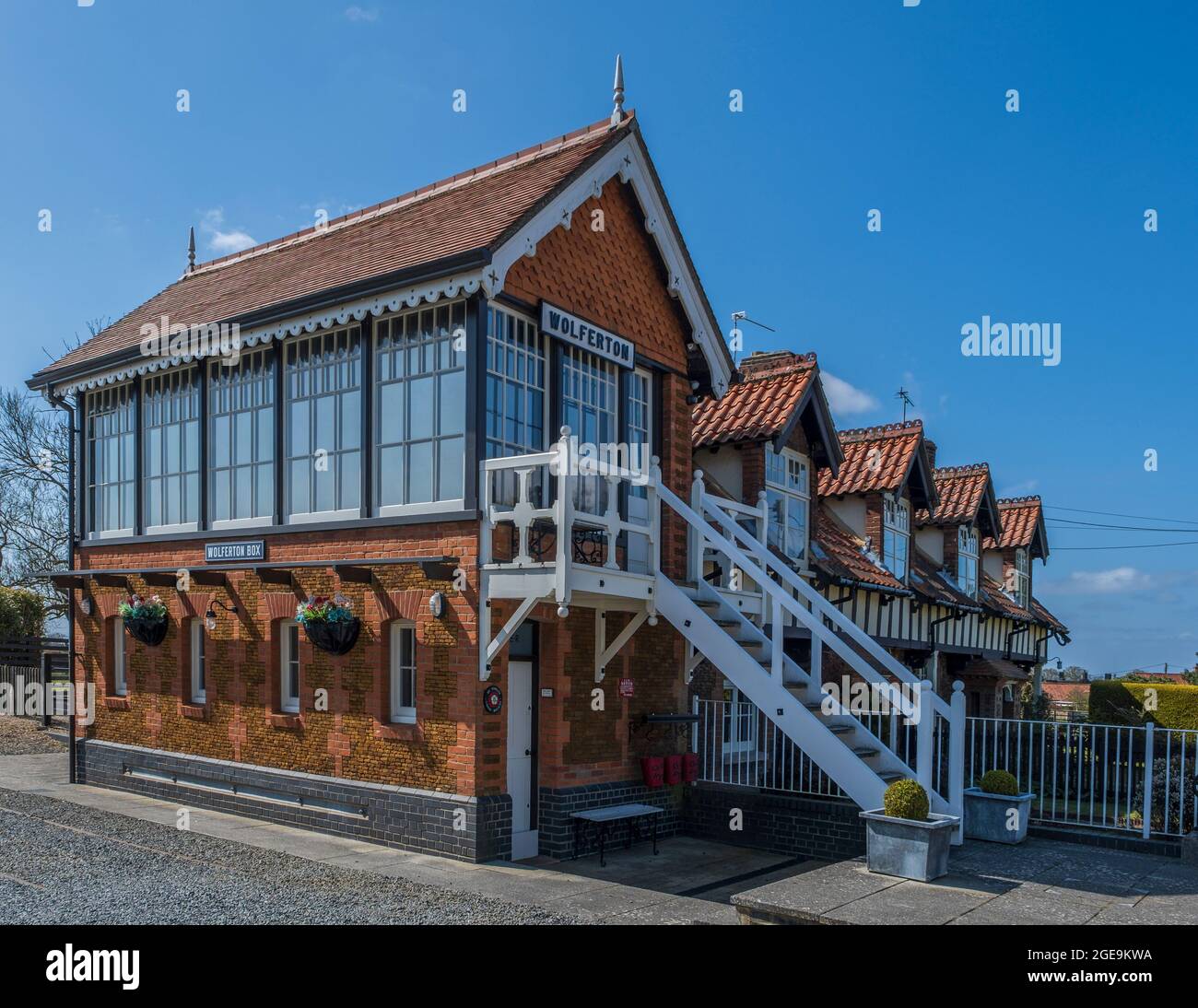 Rail signal box uk hi-res stock photography and images - Alamy