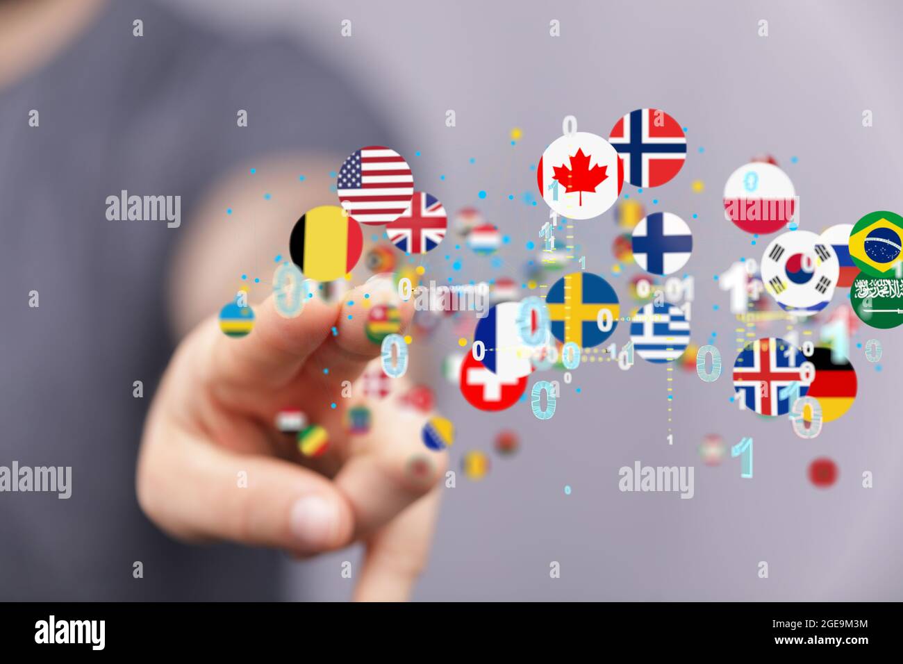 Country Hand Flag High Resolution Stock Photography and Images - Alamy