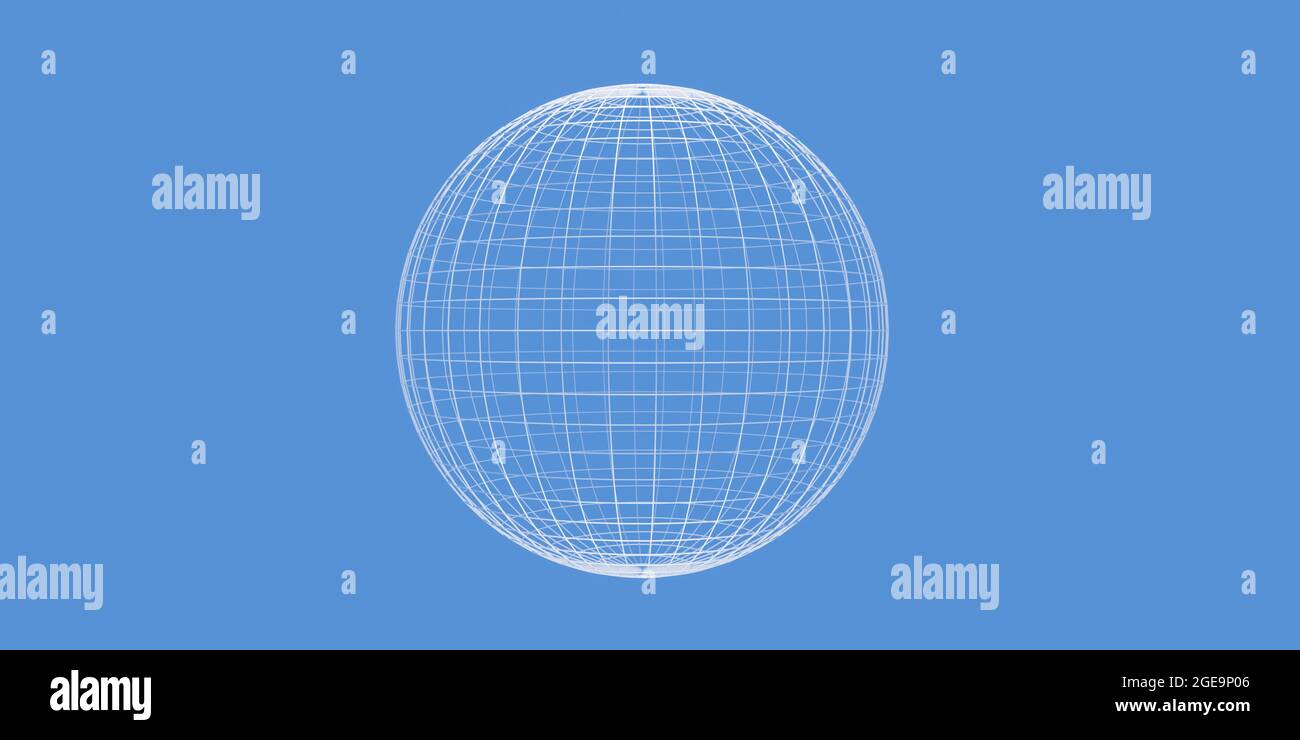 Globe grid hi-res stock photography and images - Alamy