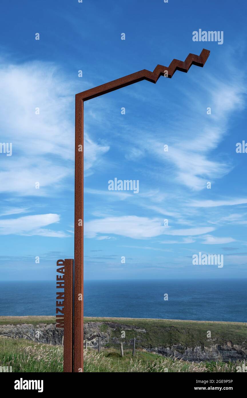 Mizen Head, Ireland- July 12, 2021: The Mizen Head Wild Atlantic Way ...