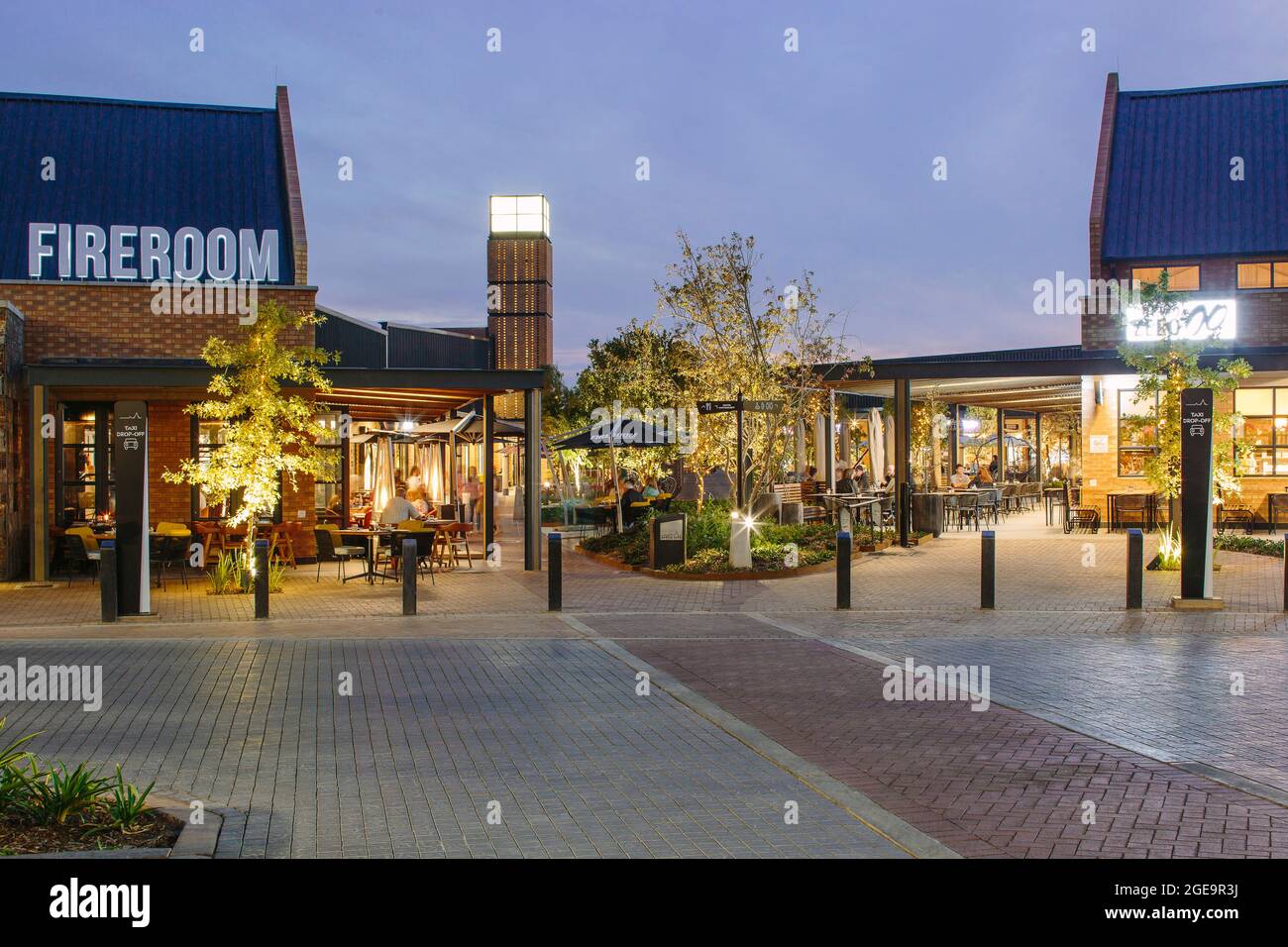 Main entrance way on the north side of the centre. Castle Gate ...