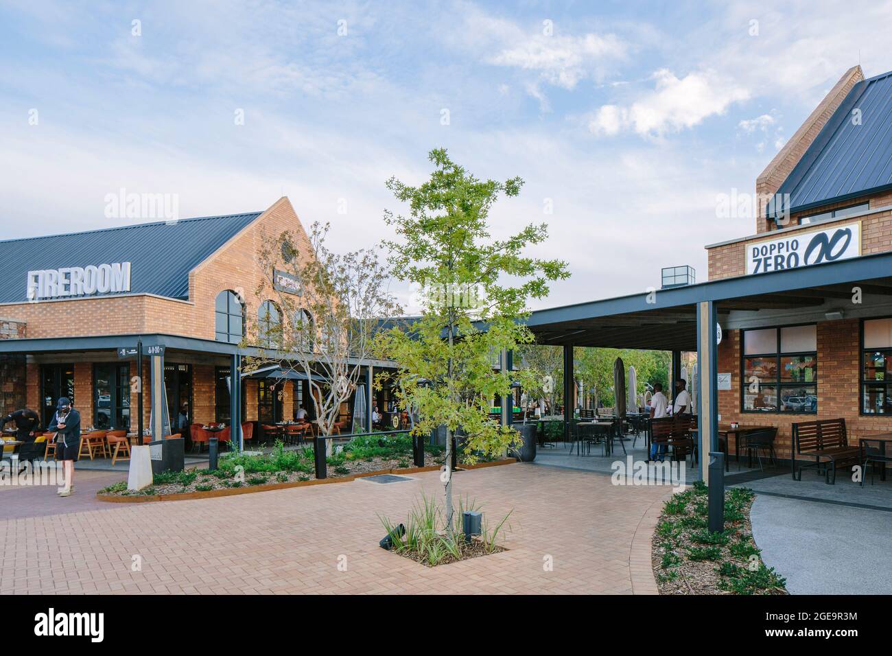 Main entrance way on the north side of the centre. Castle Gate ...