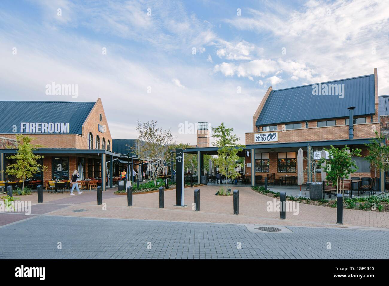 Main entrance way on the north side of the centre. Castle Gate ...