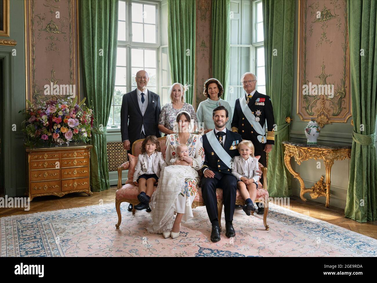 Mrs stina andersson and mr johan andersson prince alexander hi-res ...