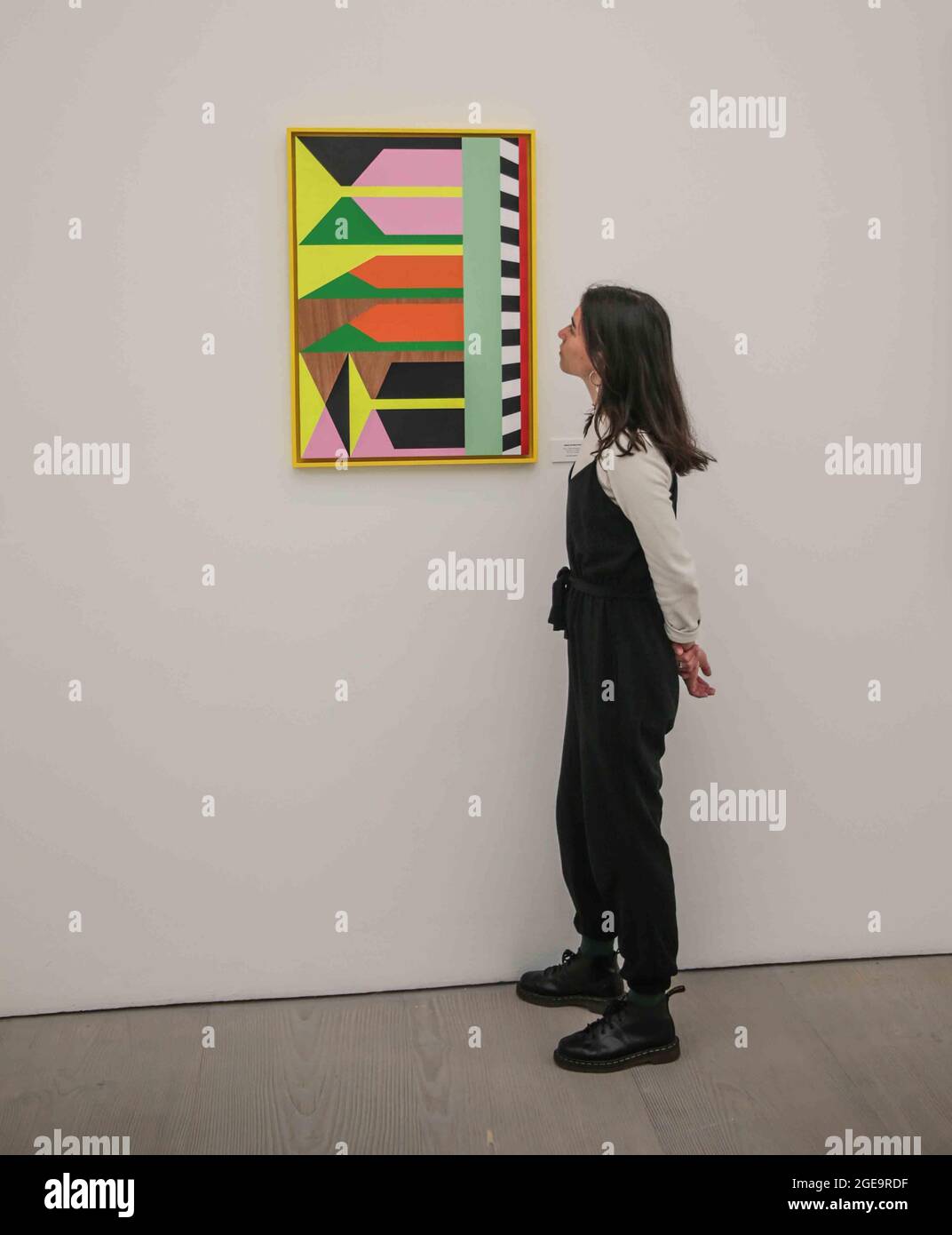 Morag myerscough mural hi-res stock photography and images - Alamy