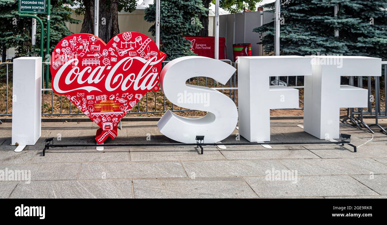 I love SFF sign Stock Photo - Alamy