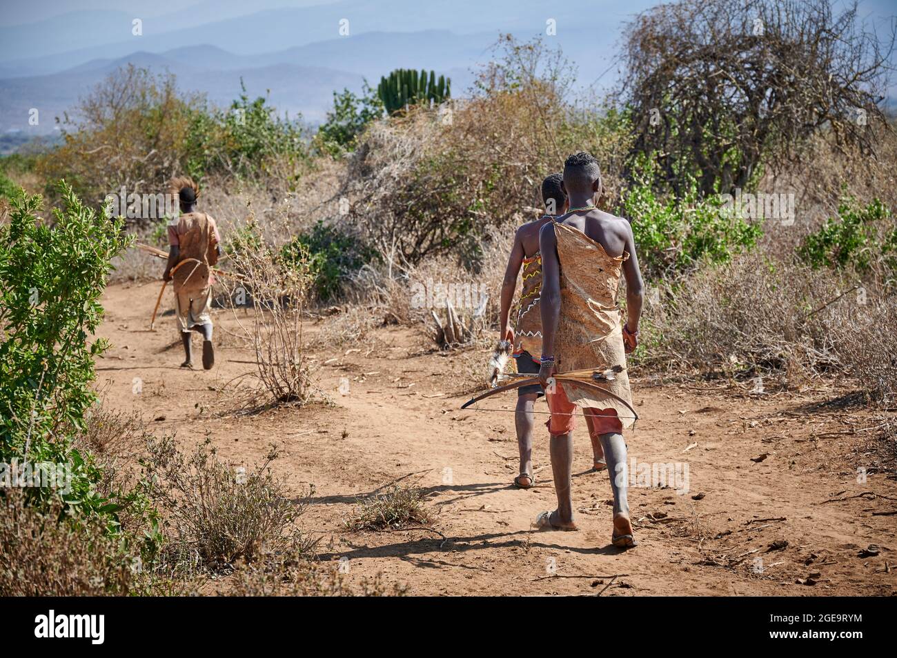 Bushmen Hunting High Resolution Stock Photography and Images - Alamy