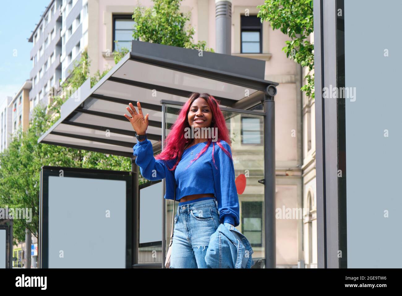 Stop look wave hi-res stock photography and images - Alamy