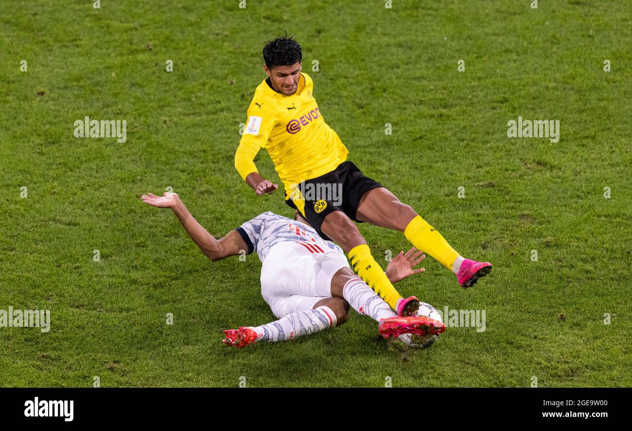 Eric Maxim Choupo-Moting (Muenchen), Mahmoud Dahoud (BVB) Borussia ...