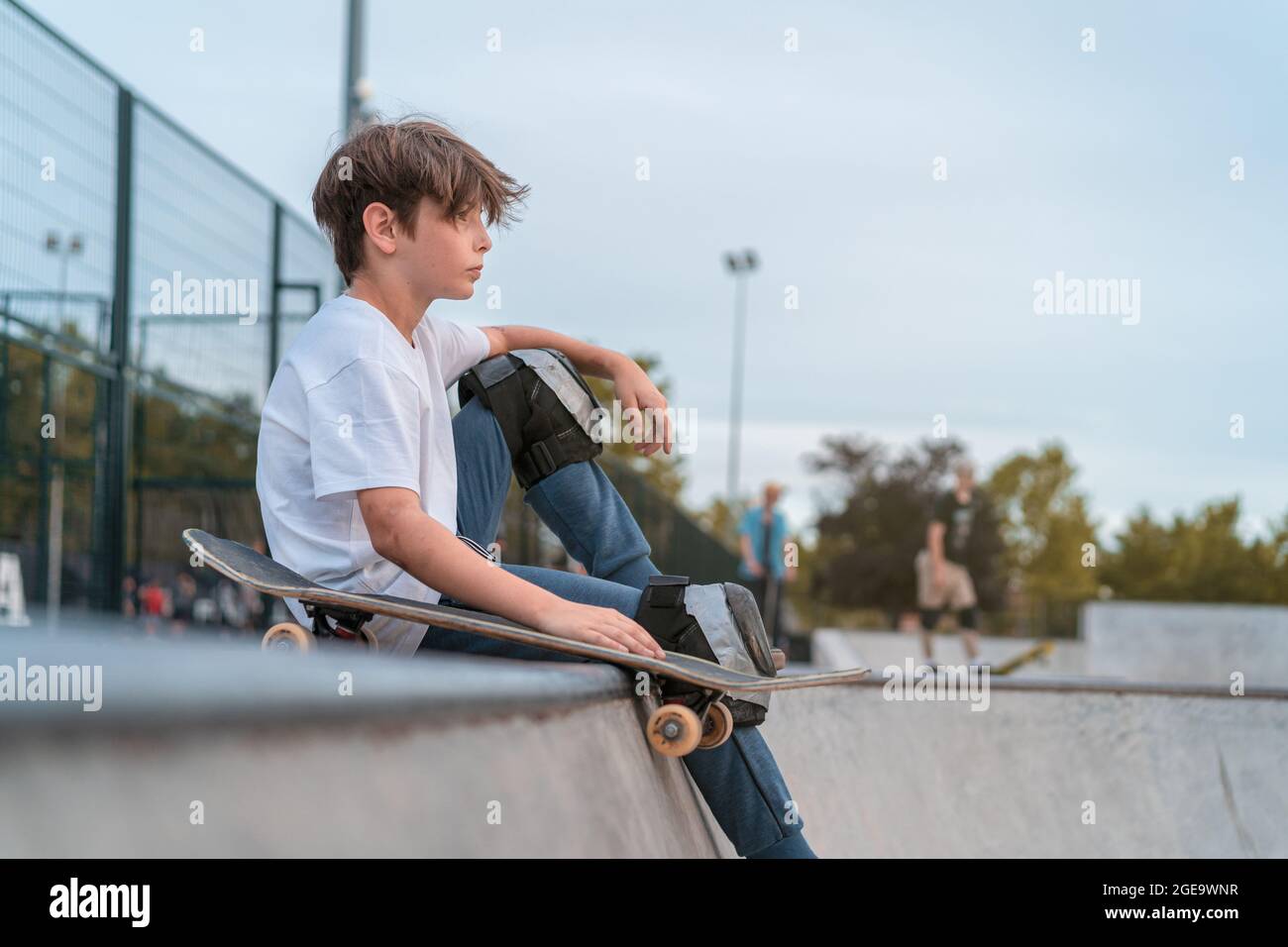 Skateboard Ramp Side View