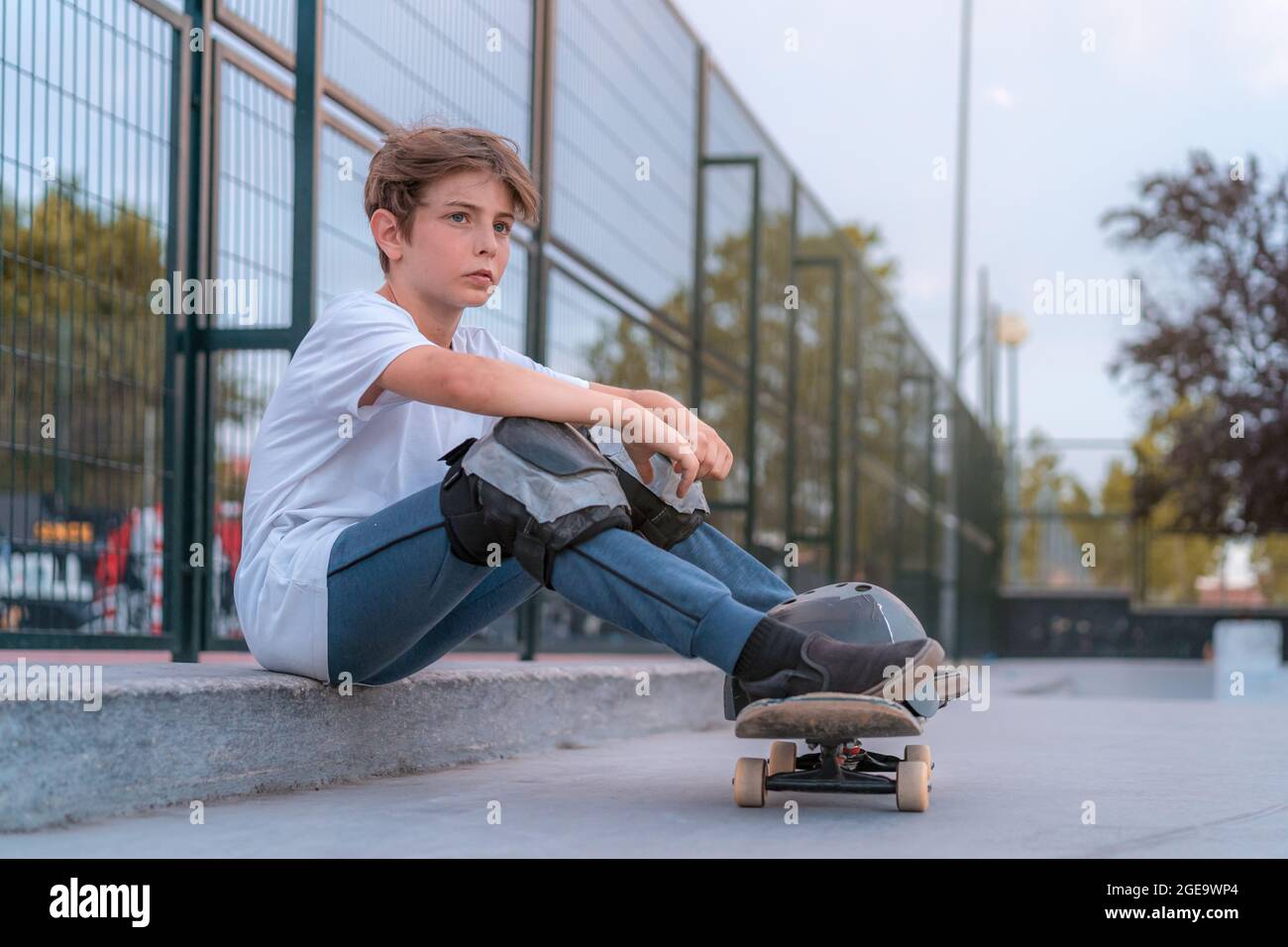 Skateboard Ramp Side View