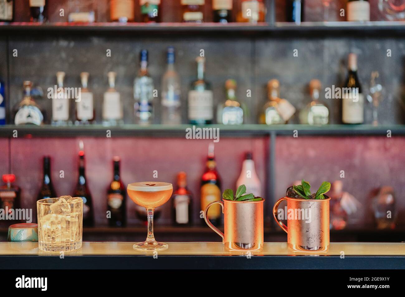 Moscow mule cocktails hi-res stock photography and images - Alamy