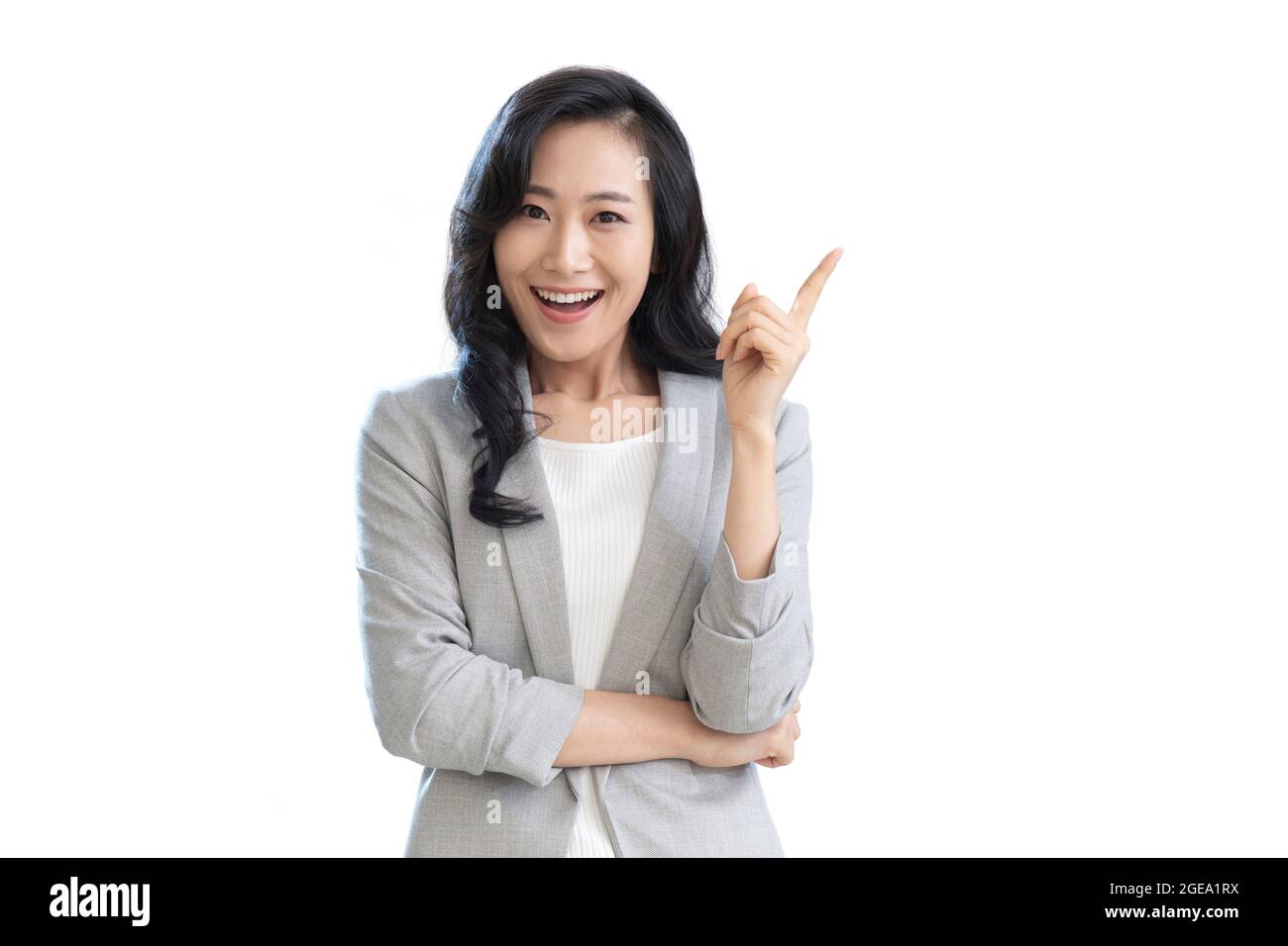 Confident Chinese businesswoman Stock Photo - Alamy