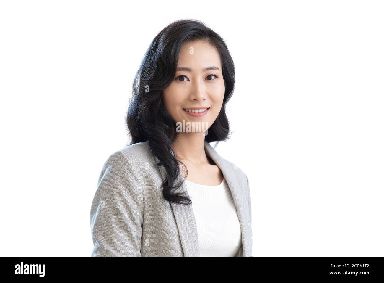 Confident Chinese businesswoman Stock Photo - Alamy