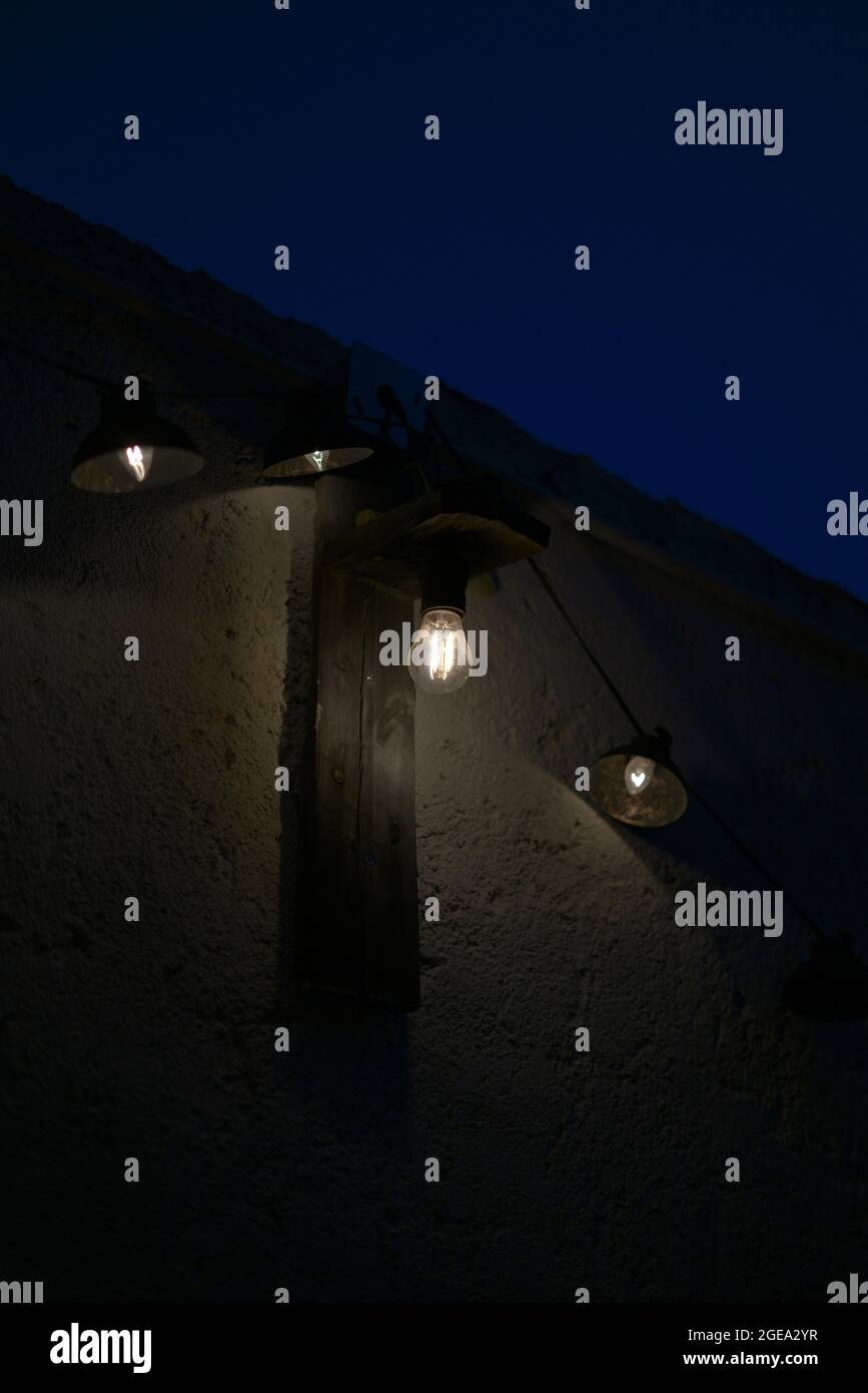 photography of vintage style lights Stock Photo - Alamy