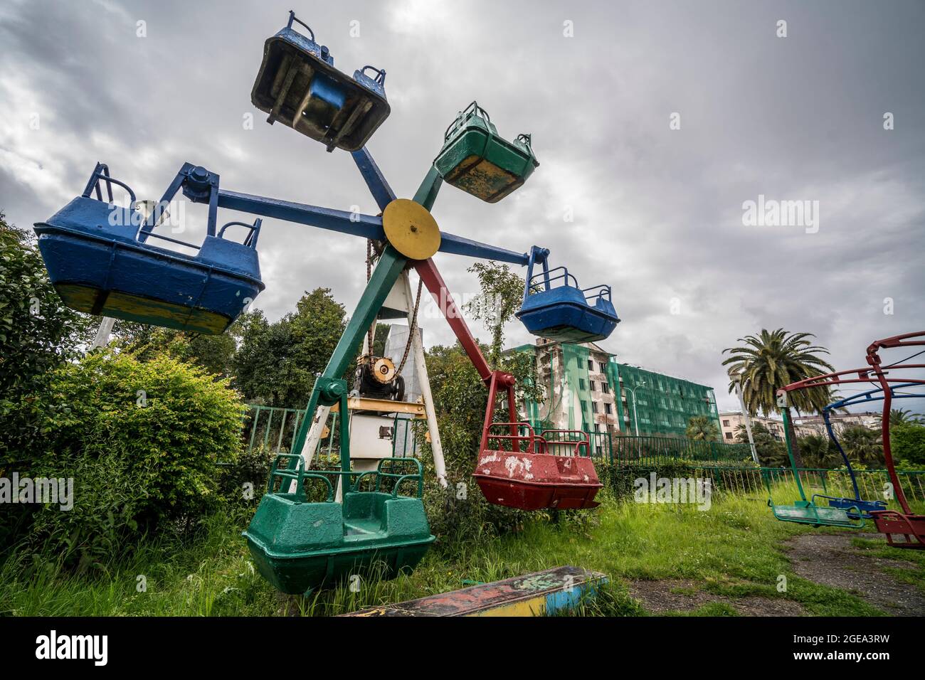 Creepy playground hi-res stock photography and images - Alamy