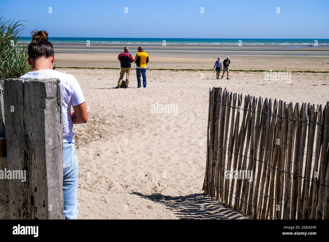 Utah Beach, Manche department, Cotentin, Normandy Region, France Stock ...