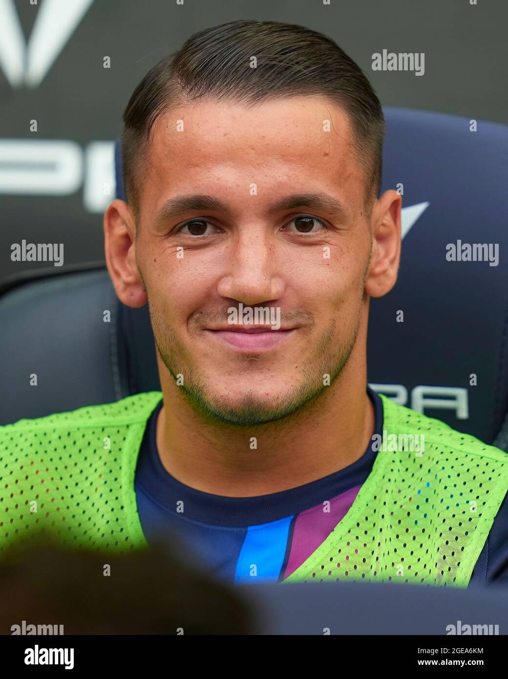 Rey Manaj of FC Barcelona during the La Liga match between FC Barcelona ...