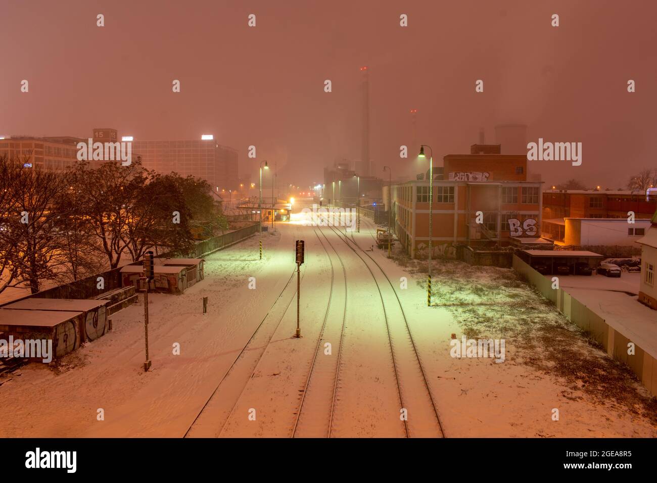 Old train factory building hi-res stock photography and images - Alamy