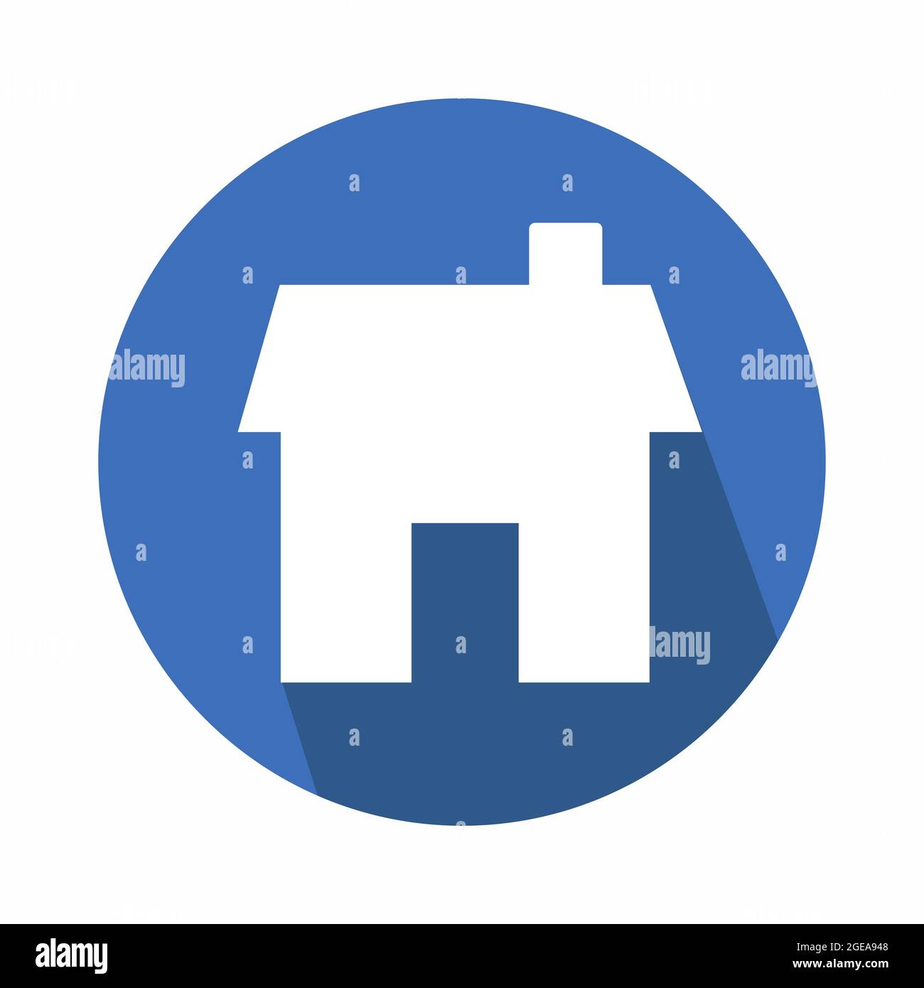 Vector Graphic of House - Flat Style - simple illustration. Editable ...