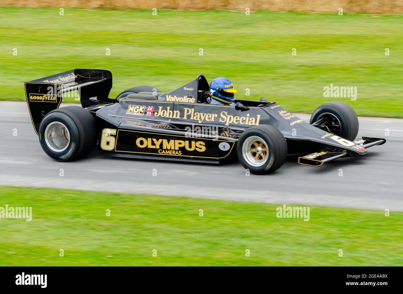 Lotus 79 historic Formula 1, Grand Prix racing car at the Goodwood ...