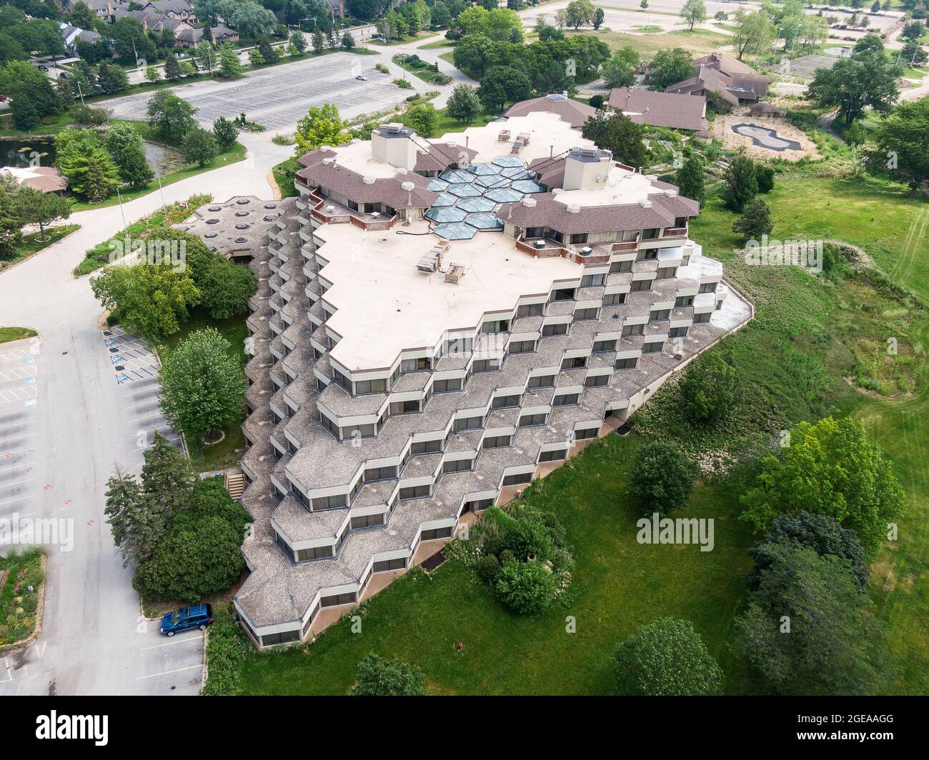Indian Lakes Resort designed by Don Erickson Stock Photo - Alamy
