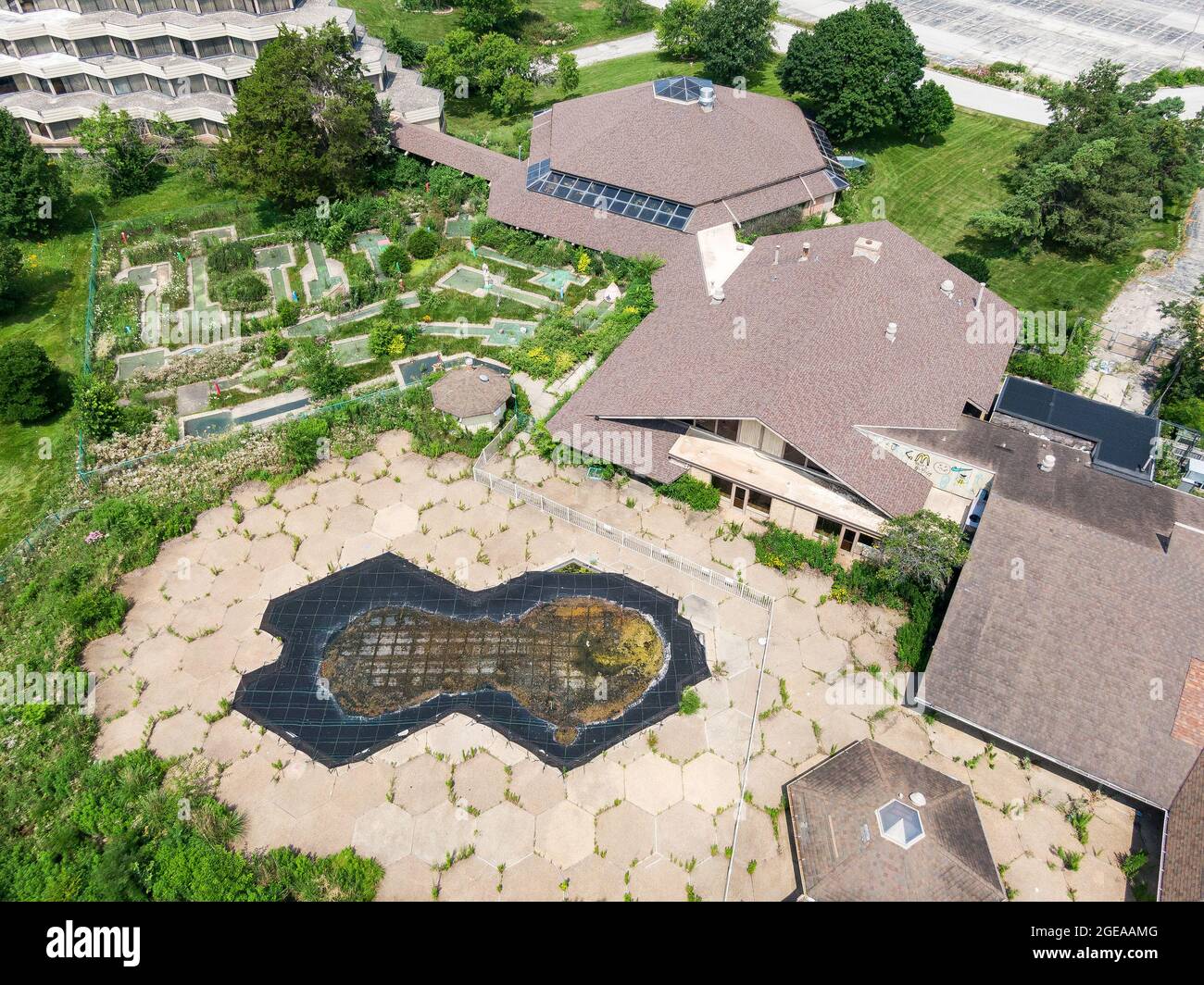 Indian Lakes Resort designed by Don Erickson Stock Photo - Alamy