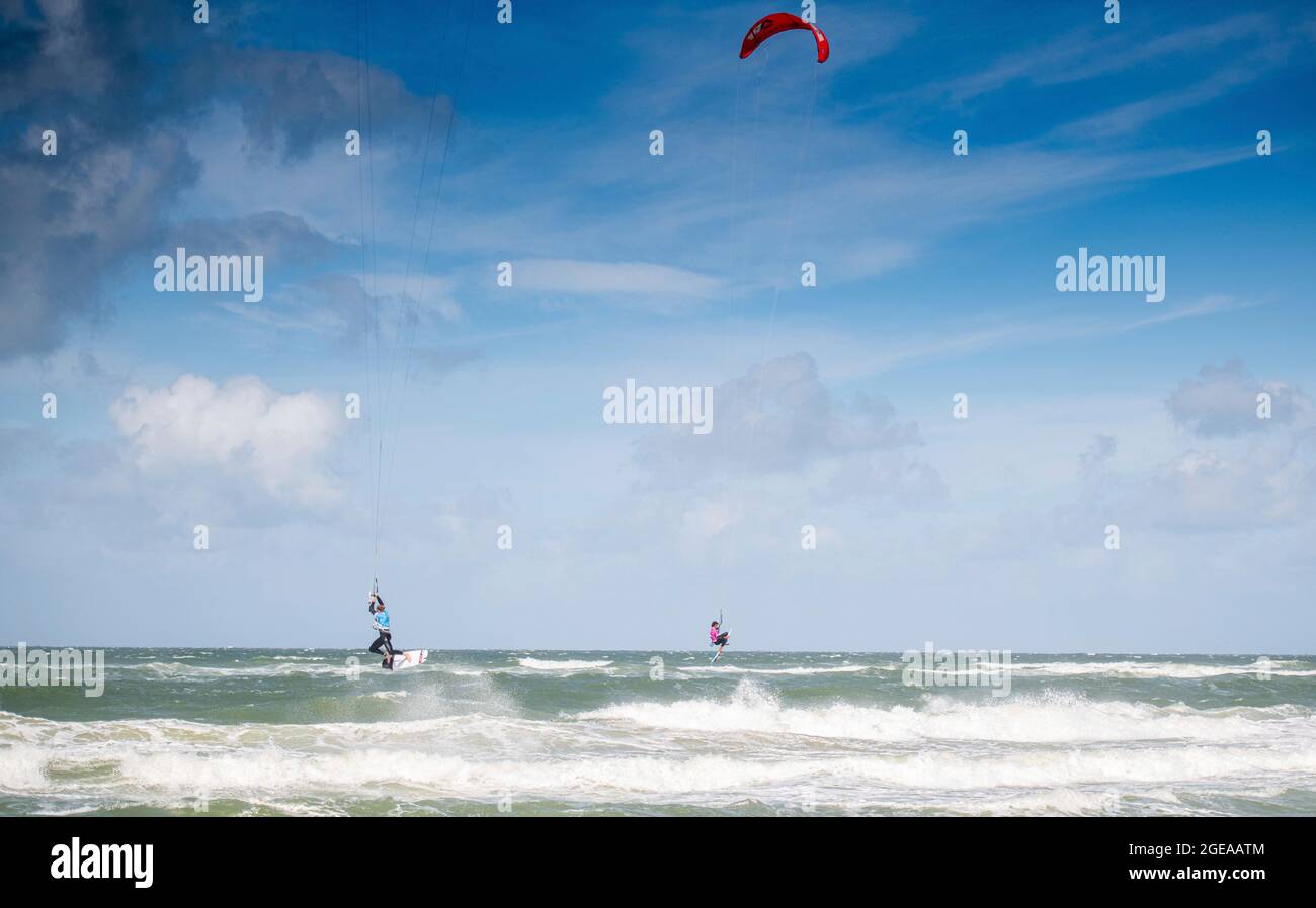 Sylt, Deutschland. 17th Aug, 2021. Land Rover Kitesurf World Cup Sylt ...