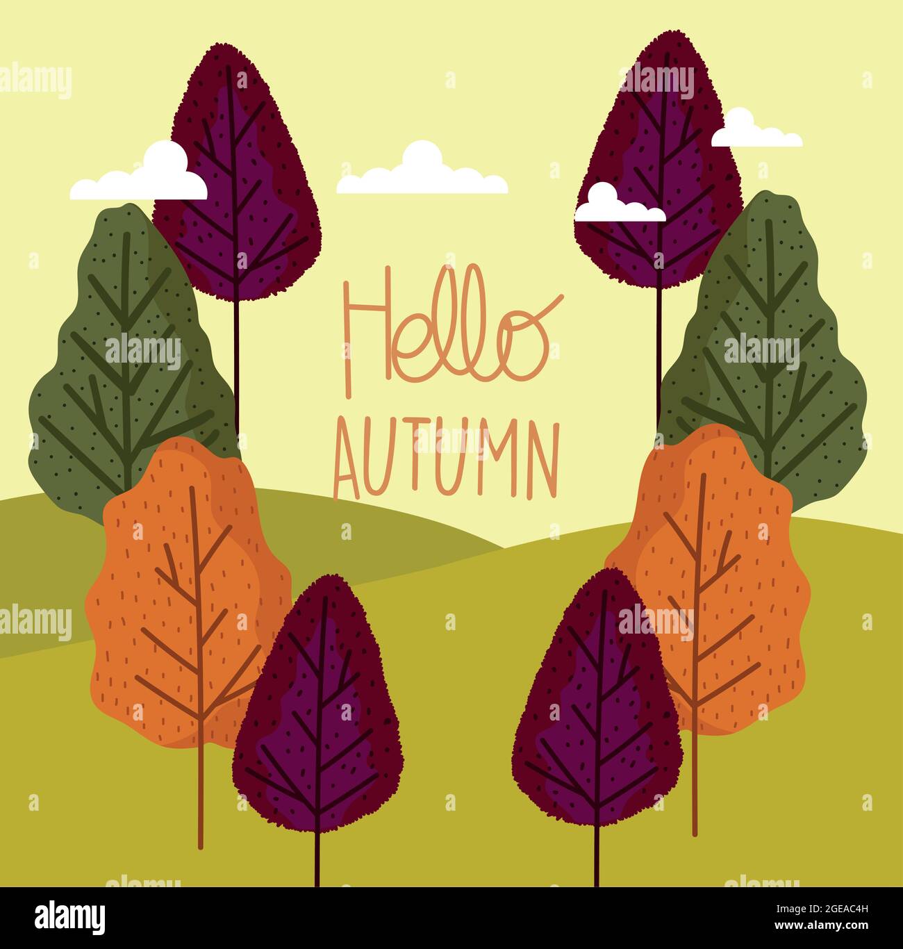 Greet forest Stock Vector Images - Alamy