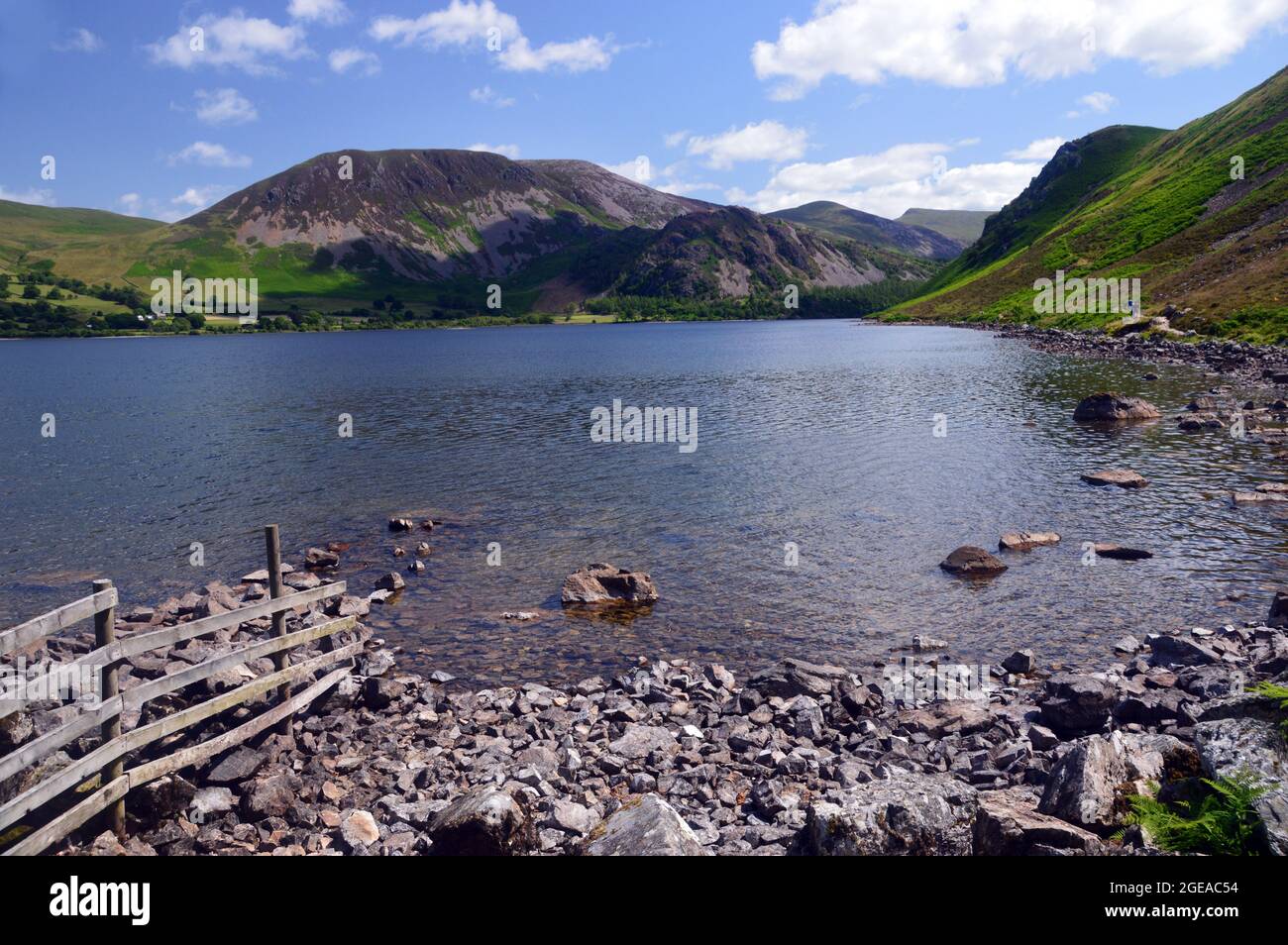 'Herdus' the Wainwright 'Great Borne' and 'Bowness Knot' from Ennerdale ...