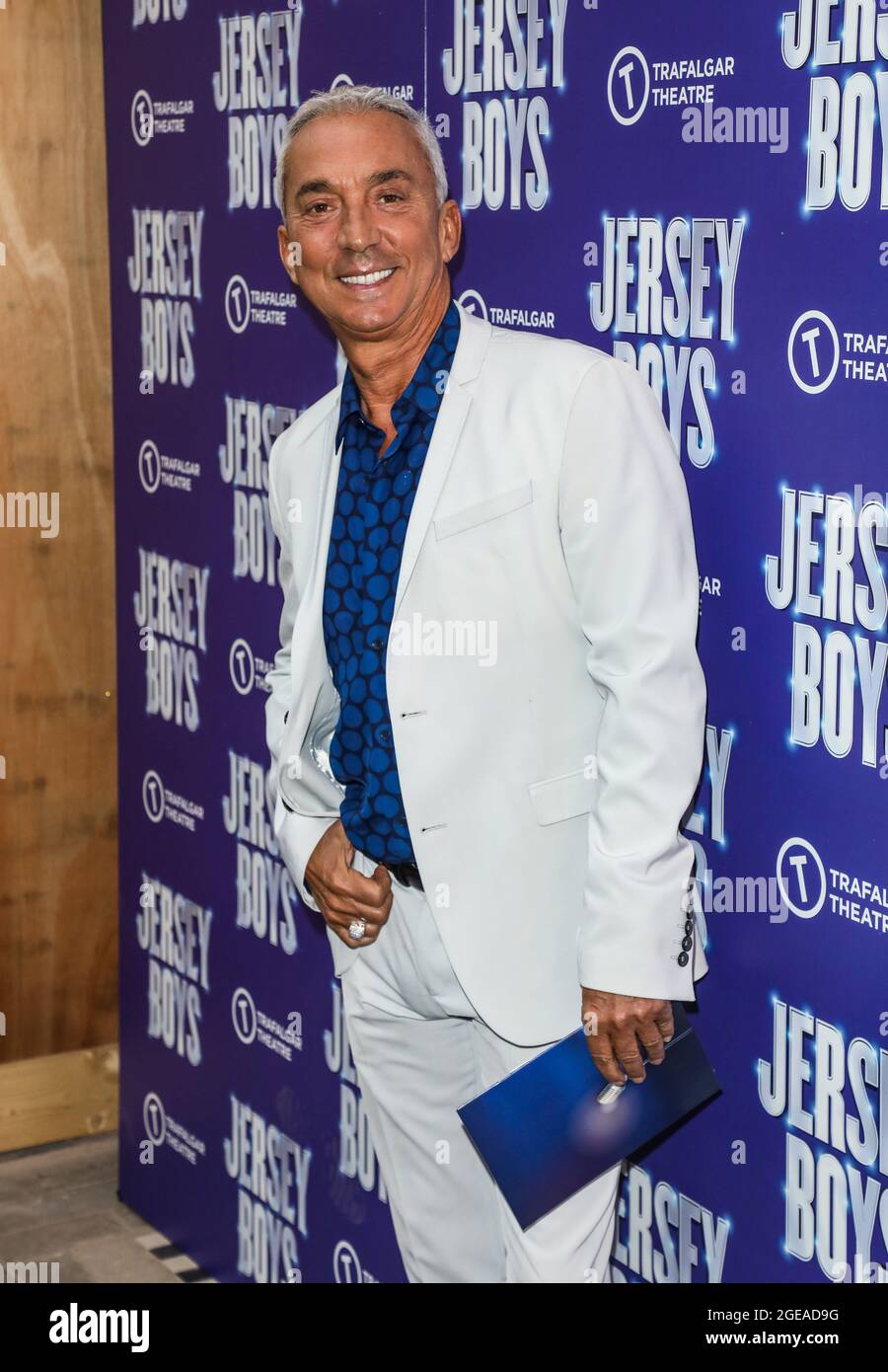 Bruno Tonioli attends the press night for Jersey Boys at the Trafalgar ...