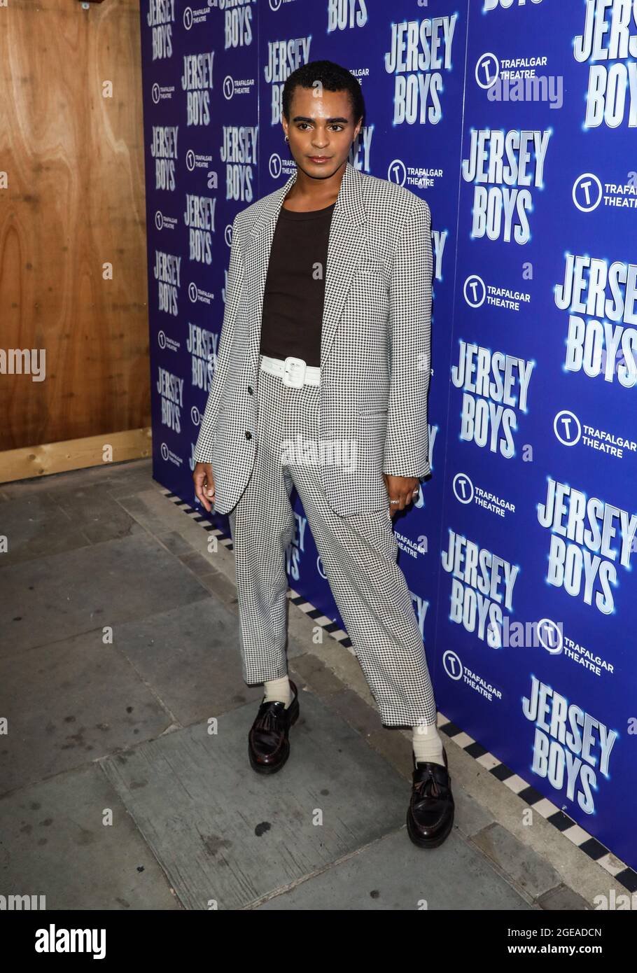 Layton Williams attends the press night for Jersey Boys at the ...