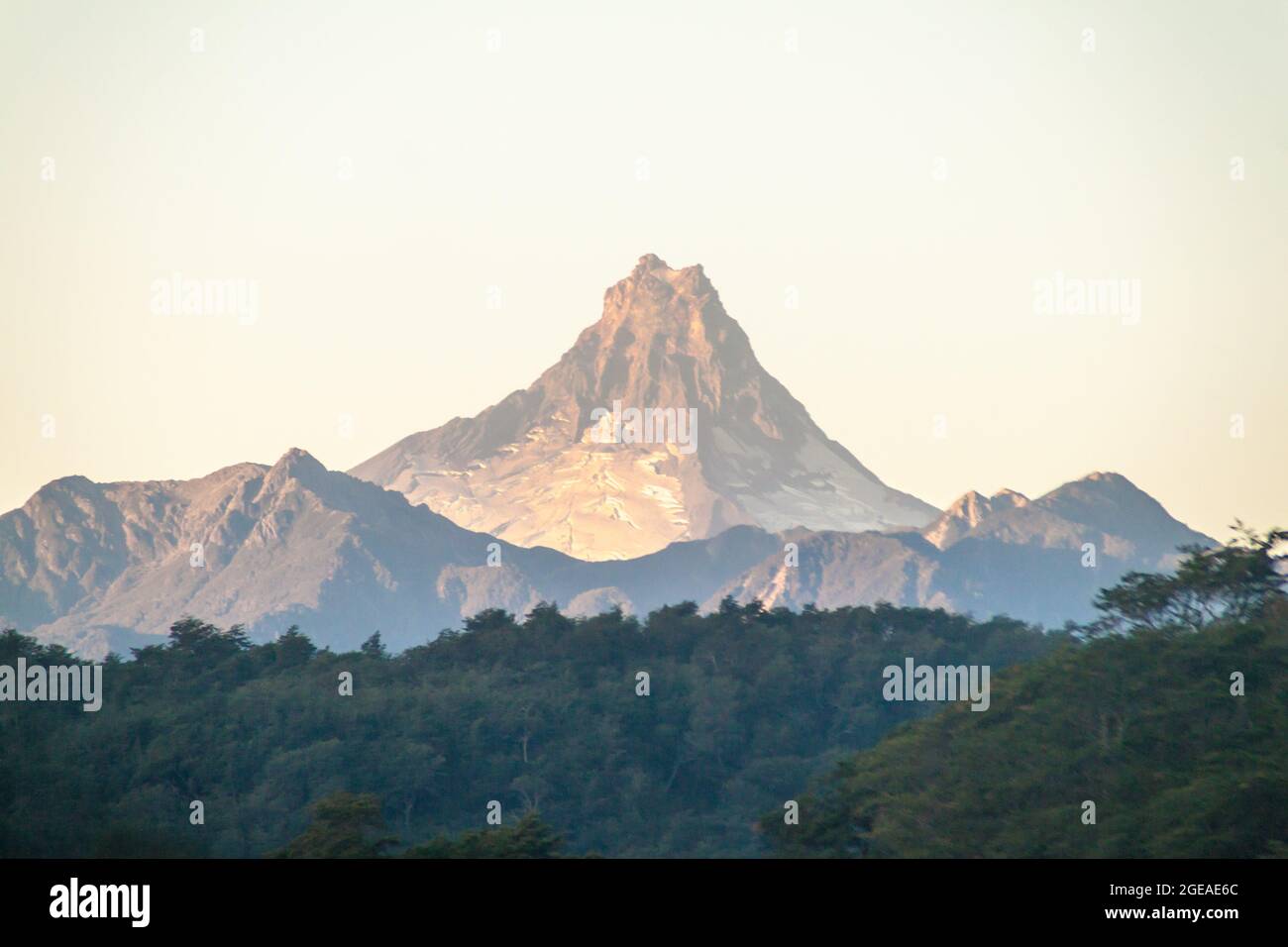 Top volcano osorno clouds hi-res stock photography and images - Alamy