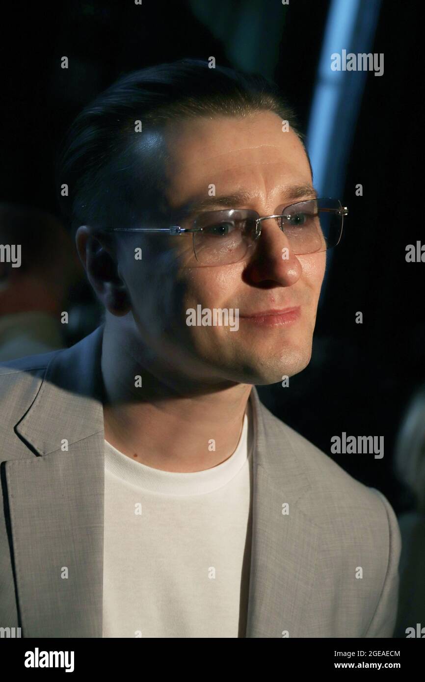 Russian actor Sergey Bezrukov Stock Photo - Alamy