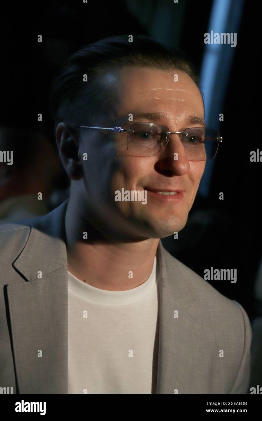 Russian actor Sergey Bezrukov Stock Photo - Alamy