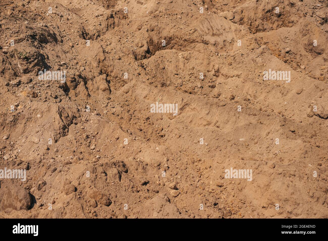 Dirt texture from a construction site Stock Photo - Alamy