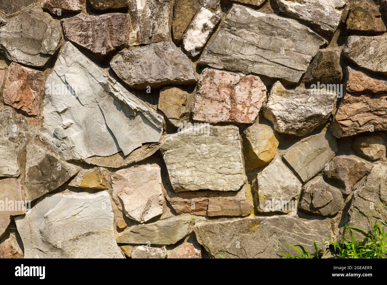 wall laid out of natural frame. stone texture. High quality photo Stock ...