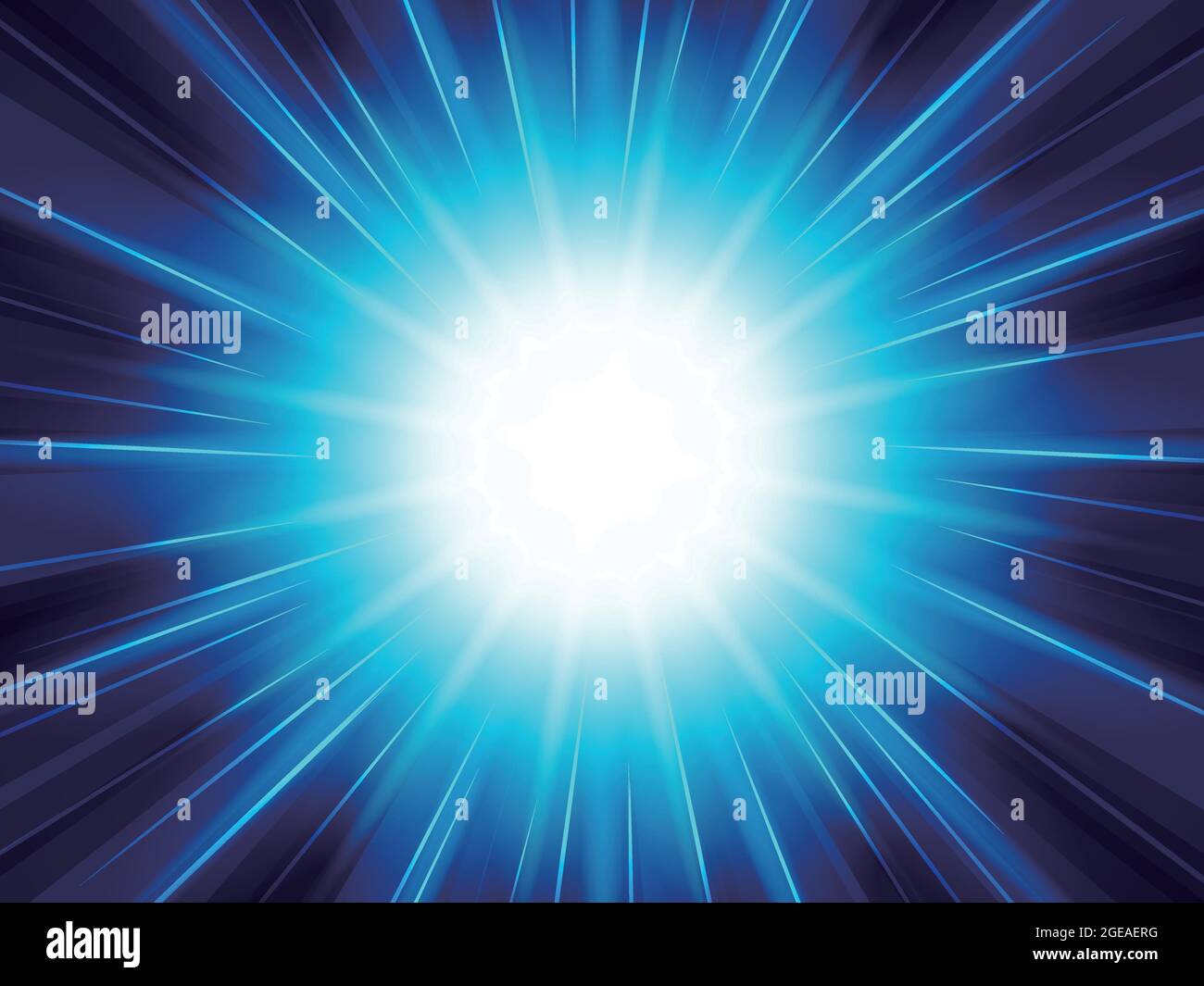Radial shiny background. Vector illustration Stock Vector Image & Art ...