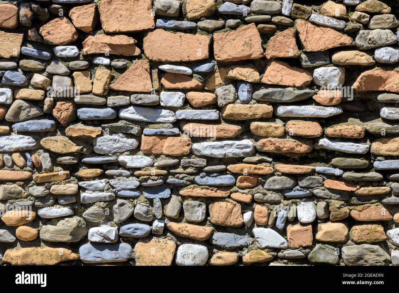 wall laid out of natural frame. stone texture. High quality photo Stock ...
