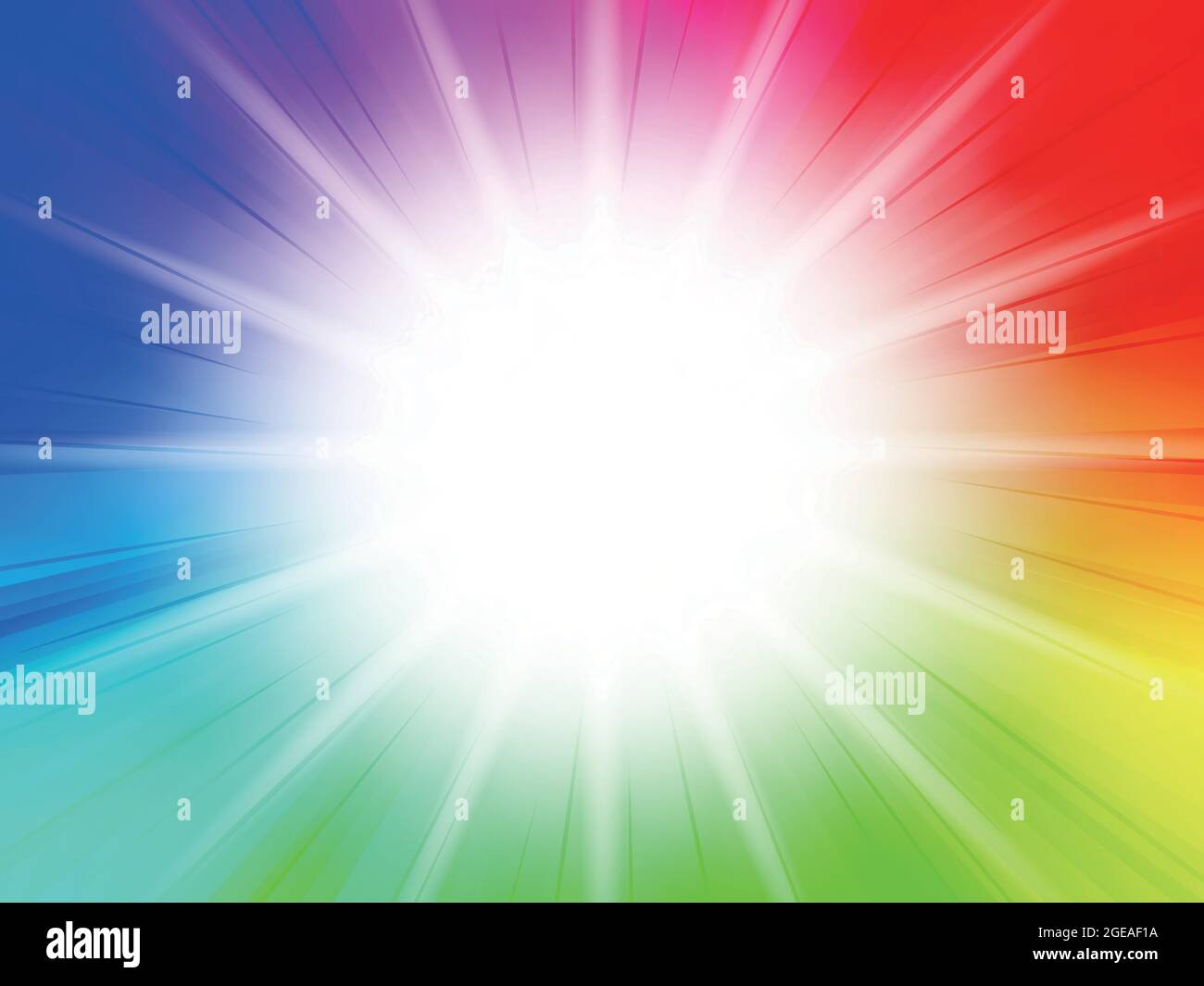 Radial colorful background. Vector illustration Stock Vector Image ...