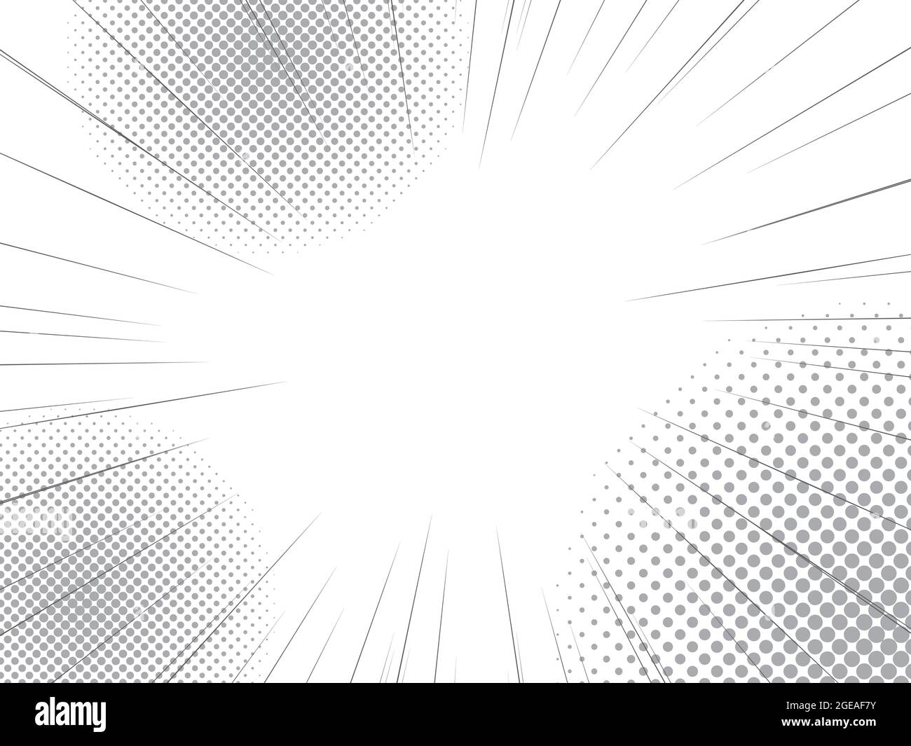 Radial lines on white background Stock Vector Image & Art - Alamy