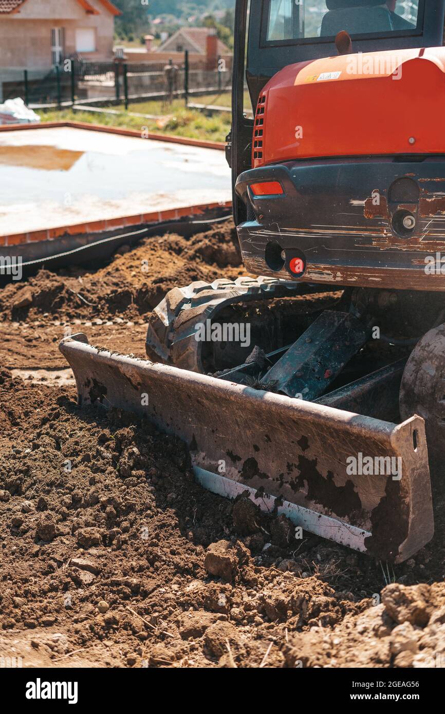 Construction site excavation detail hi-res stock photography and images ...