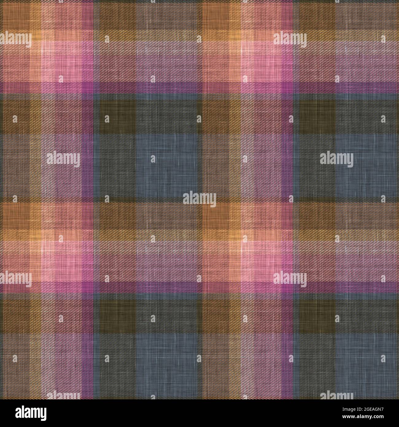 Knit wool plaid background pattern. Traditional warm checkered handmade ...