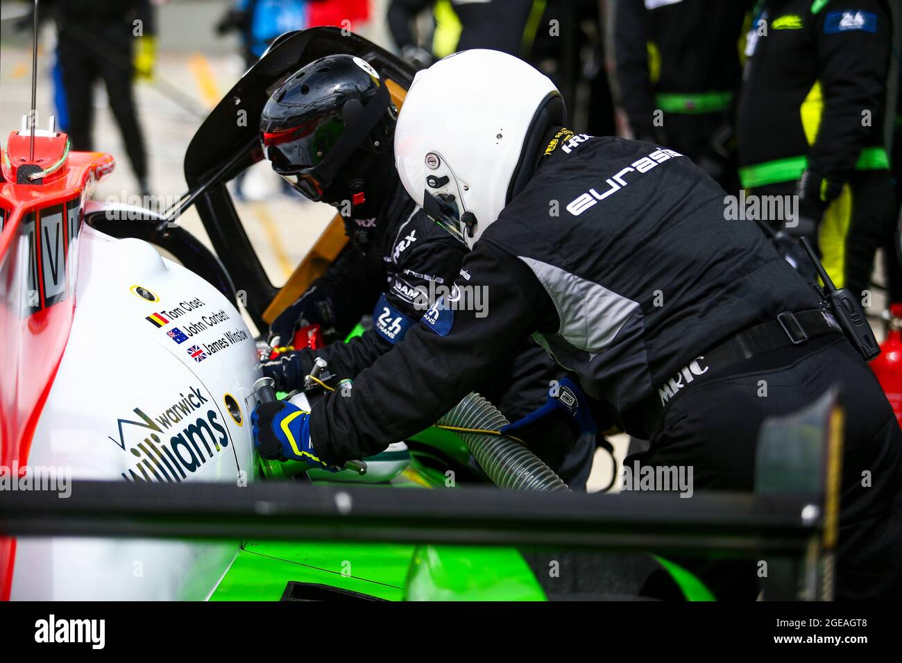 74 Winslow James (gbr), Cloet Tom (bel), Corbett John (aus), Racing ...