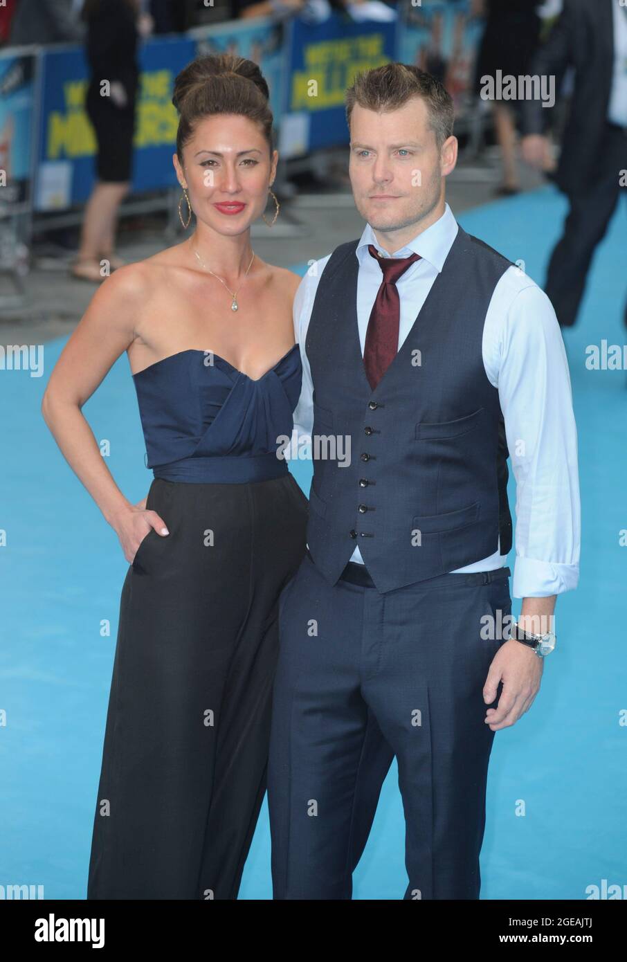 London. UK. Rawson Marshall Thurber and Sarah Lopez at 'We're The ...