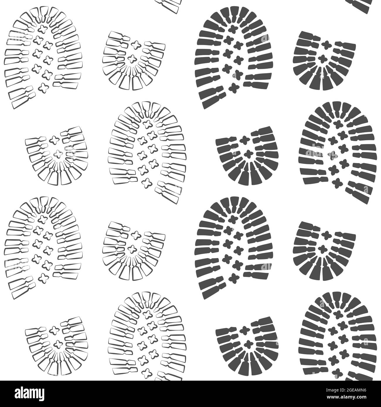 Shoe print Black and White Stock Photos & Images - Alamy