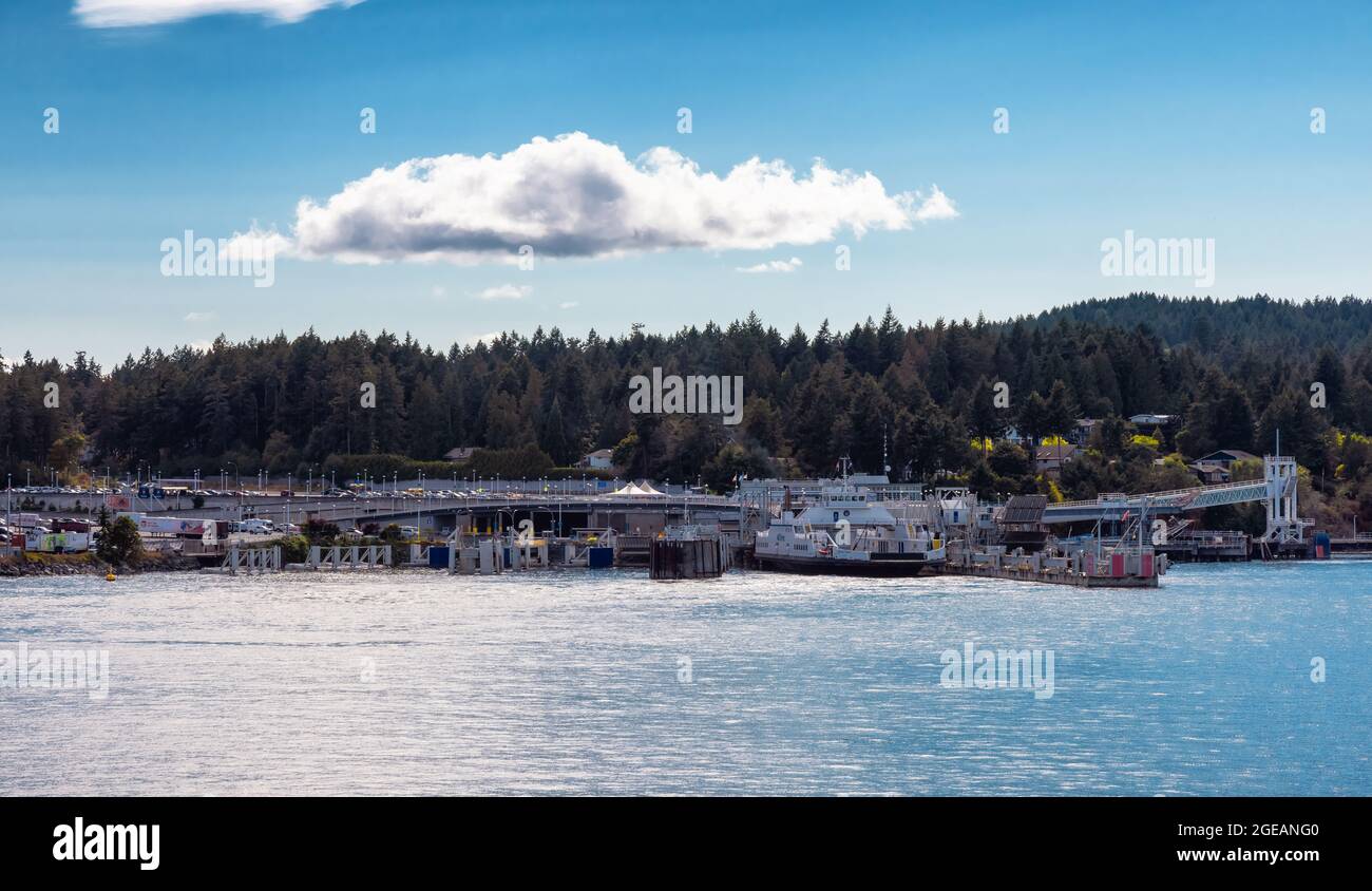 BC Ferries Terminal in Swartz Bay Stock Photo - Alamy