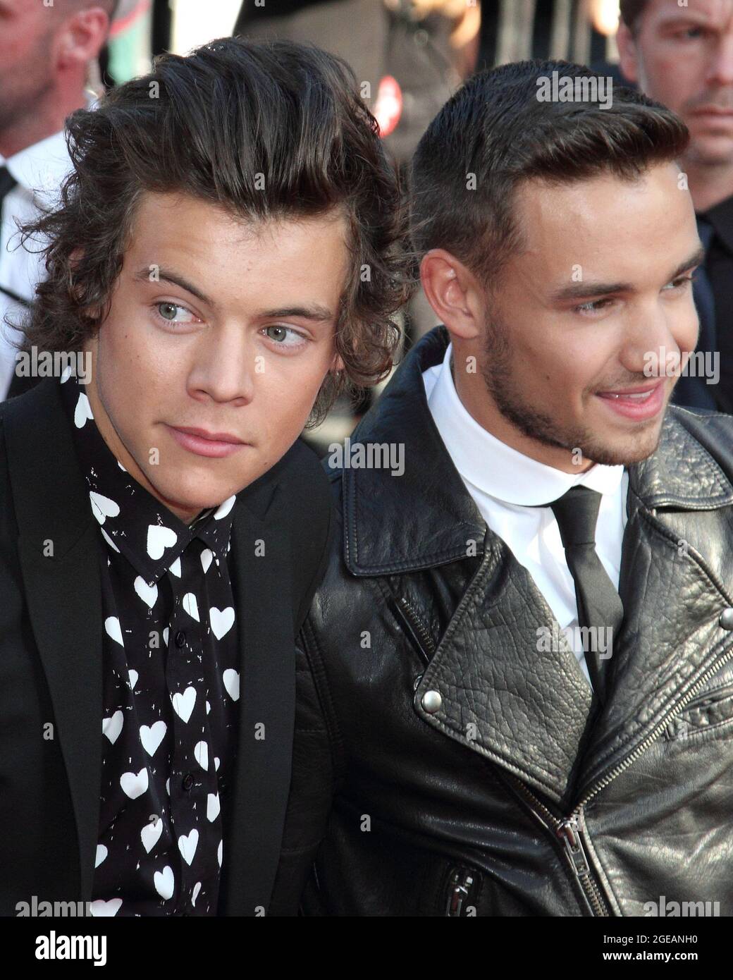 London. UK. Harry Styles and Liam Payne of One Direction at the World ...
