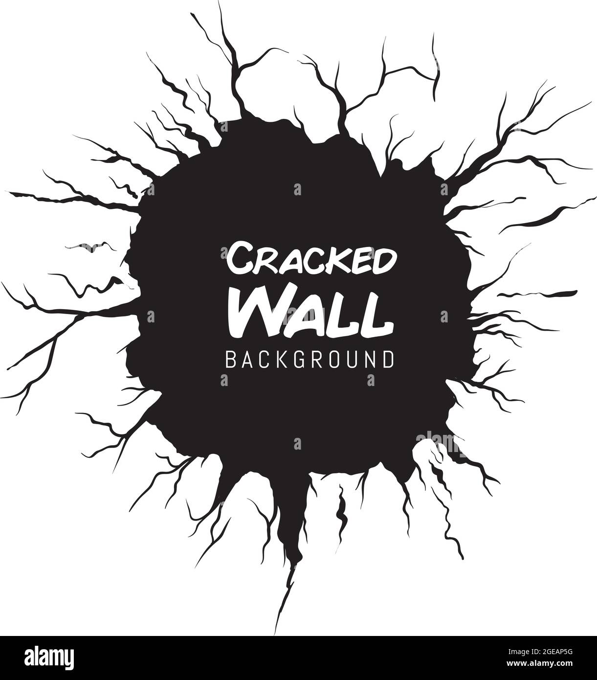 cracked wall background Stock Vector Image & Art - Alamy