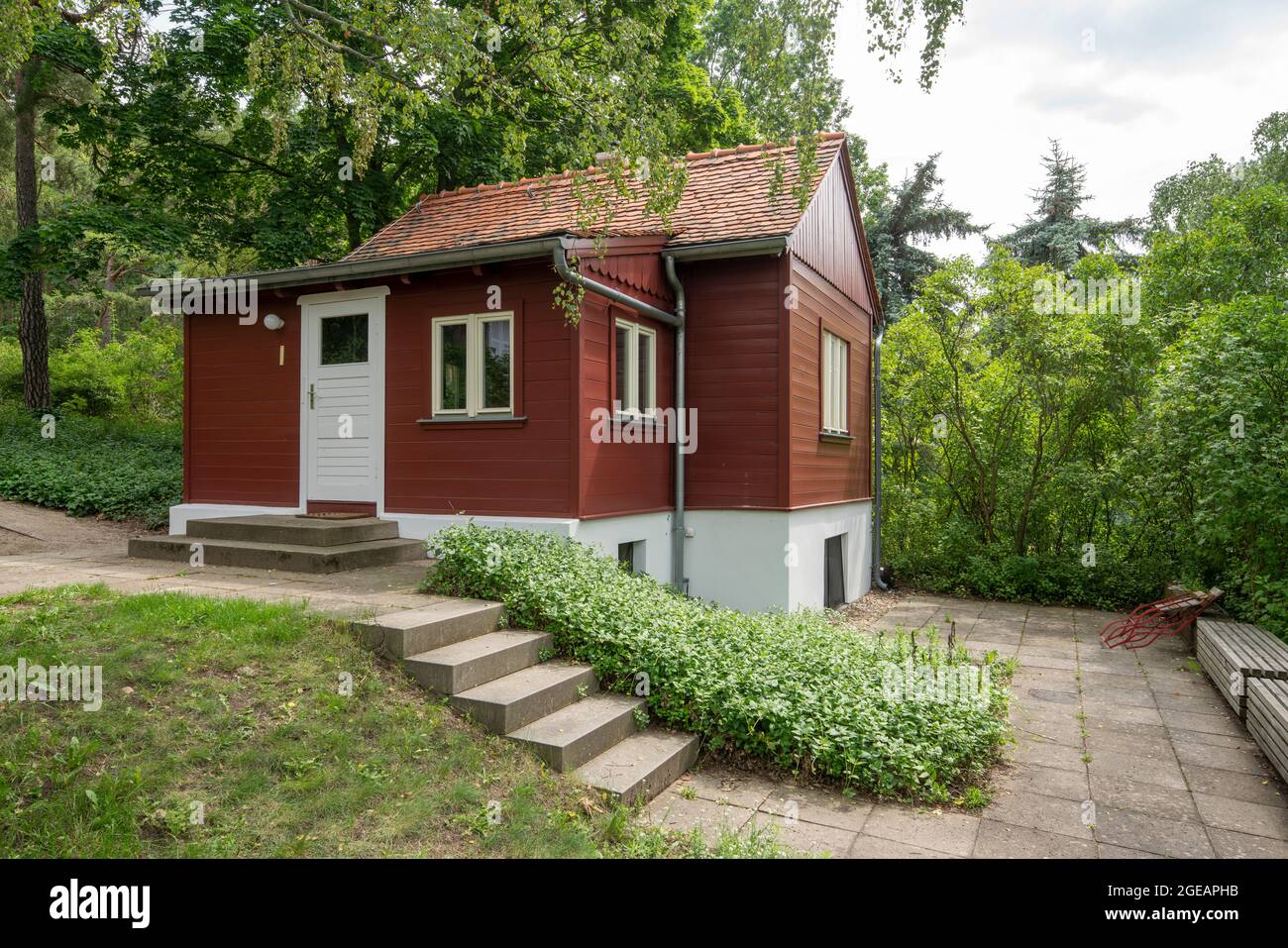 Caputh bei Potsdam, Einsteinhaus, Landhaus für Albert Einstein, 1929 ...